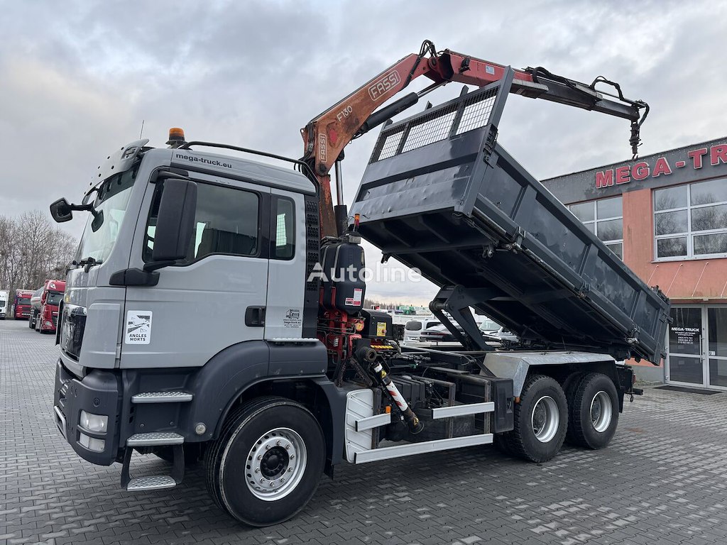 MAN TGS 33.440 6x4 KIPER+DŻWIG HDS IMPORT FRANCE