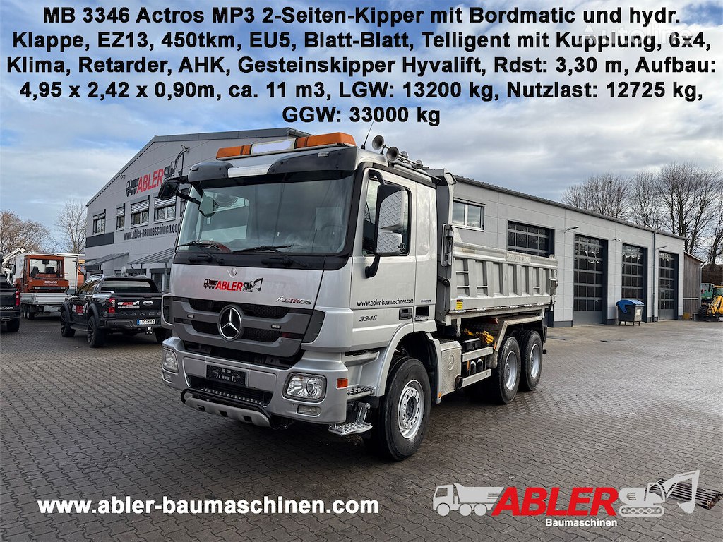 Mercedes-Benz Actros 3346 kiper