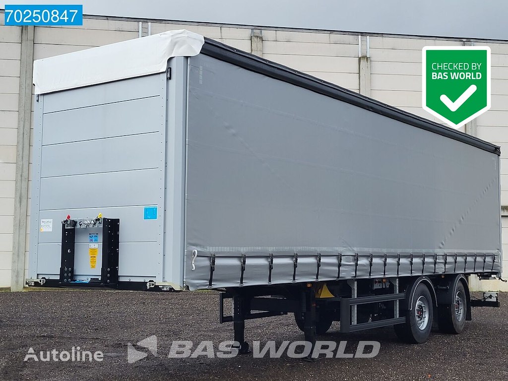 Nova System Trailers LPRS18 NEW Kooiaap Lift+Lenkachse poluprikolica sa kliznom ceradom