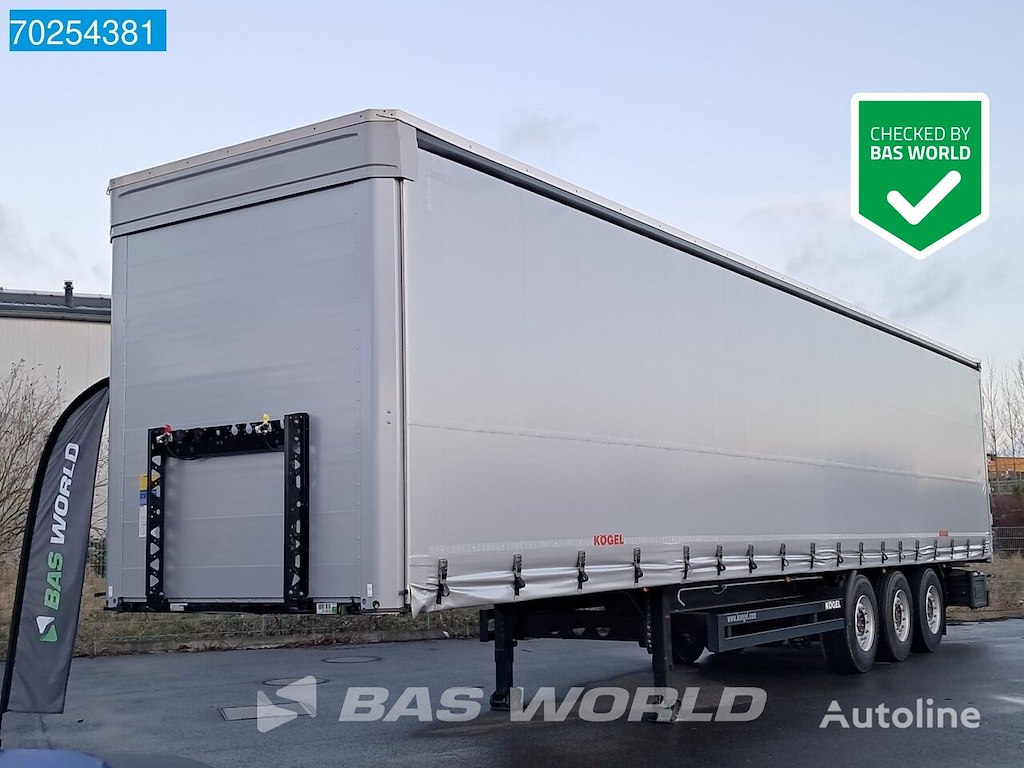 Nova Kögel S24-1 NEW SAF Lift Axle Sliding Roof poluprikolica sa kliznom ceradom