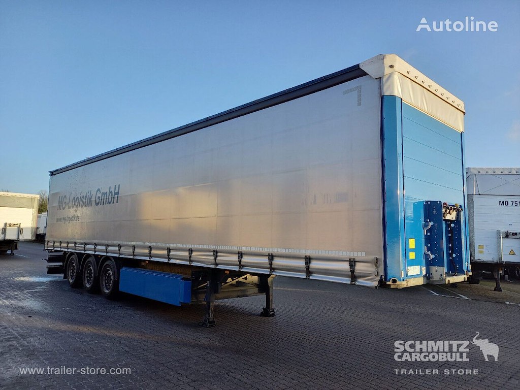 Schmitz Auflieger Curtainsider Coil poluprikolica sa kliznom ceradom