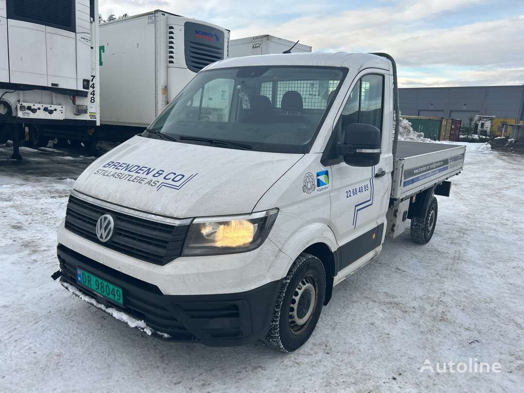 Prodaje se Volkswagen CRAFTER kamion s ravnom platformom < 3.5t na aukciji