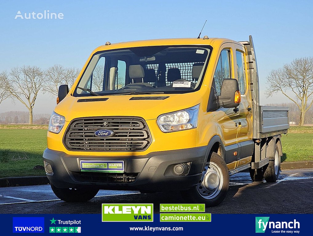 Ford TRANSIT 2.2 DUB.CAB Open-Laadbak kamion s ravnom platformom < 3.5t