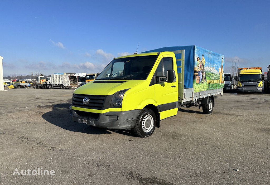 Volkswagen Crafter 35 Pritsche kamion s ceradom < 3.5t