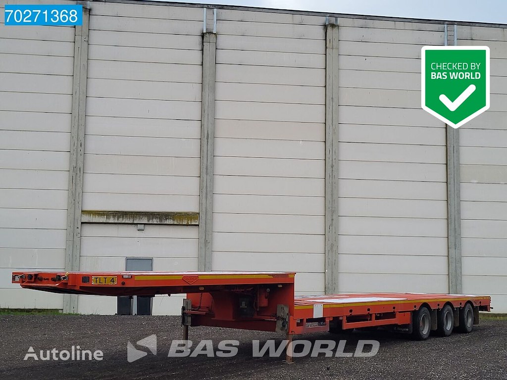 Broshuis 3ABSD-48 3 axles 3x Lenkachse Ausziehbar / Extendable TÜV 08/25 poluprikolica sa niskom platformom