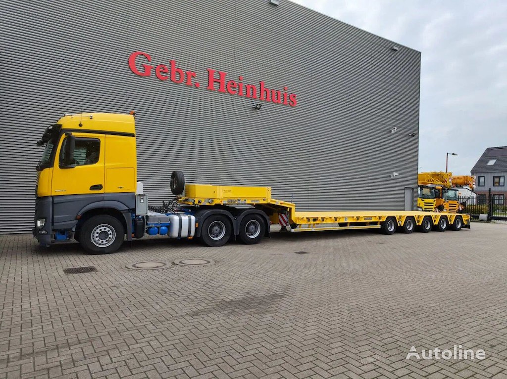 Goldhofer Arocs STZ-L5 (245) A + Mercedes benz Arocs 2663 6x4 poluprikolica sa niskom platformom