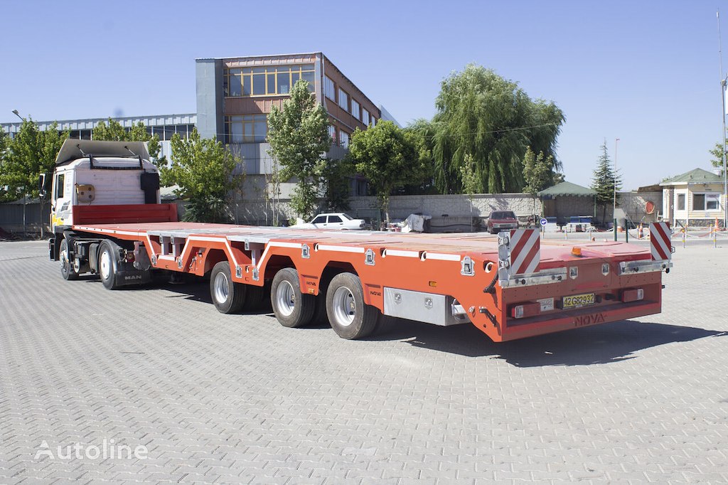 Nova Nova New - Mega Platform Lowbed Trailer - Extendable - 2025 poluprikolica sa niskom platformom