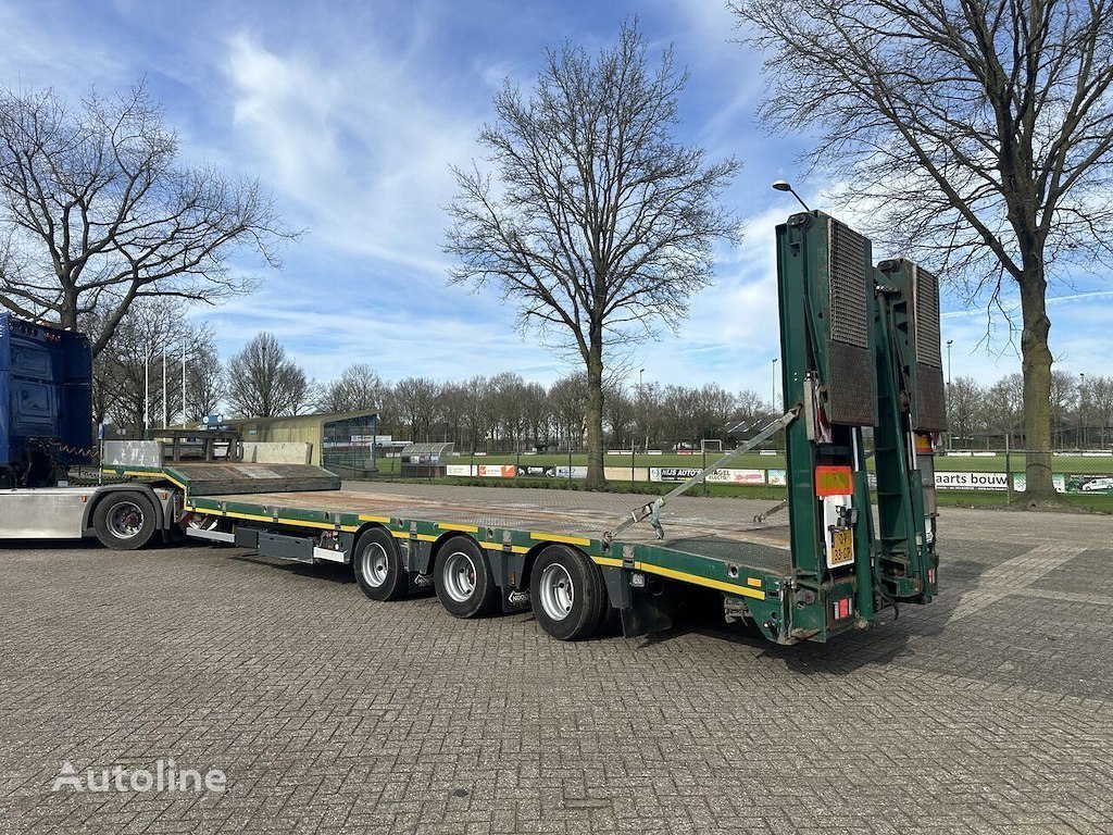 Nooteboom OSDS-41-03 - meelopend gestuurde - verbreedbare - kleppen semi poluprikolica sa niskom platformom