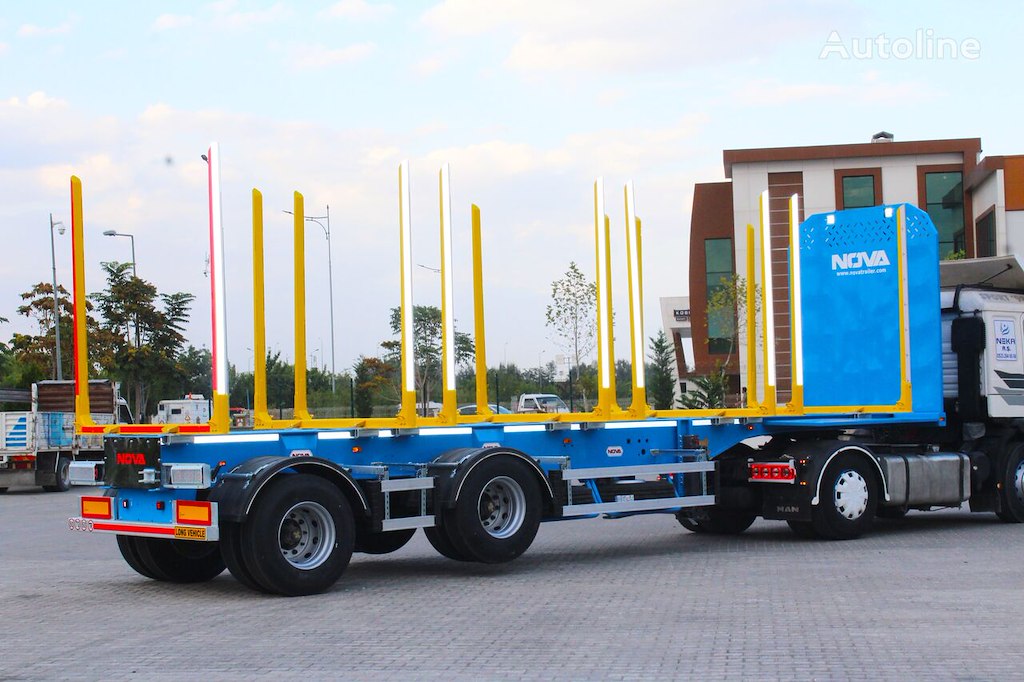 Nova Nova New - Timber Transport Semi Trailer Customize - 2025 - Domex poluprikolica za prevoz drva