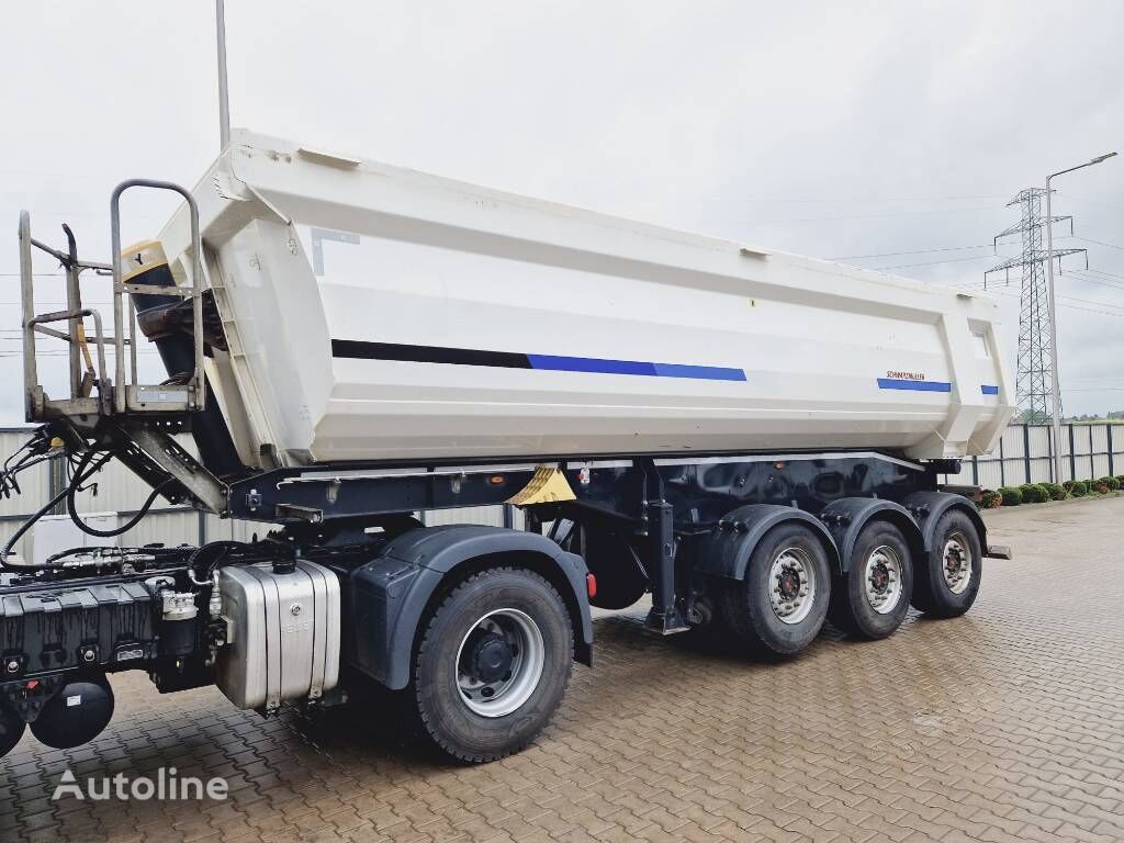 Schwarzmüller K3A * steel tipper *27m3 * 4x4 * saddle 1 380 mm* poluprikolica kipera