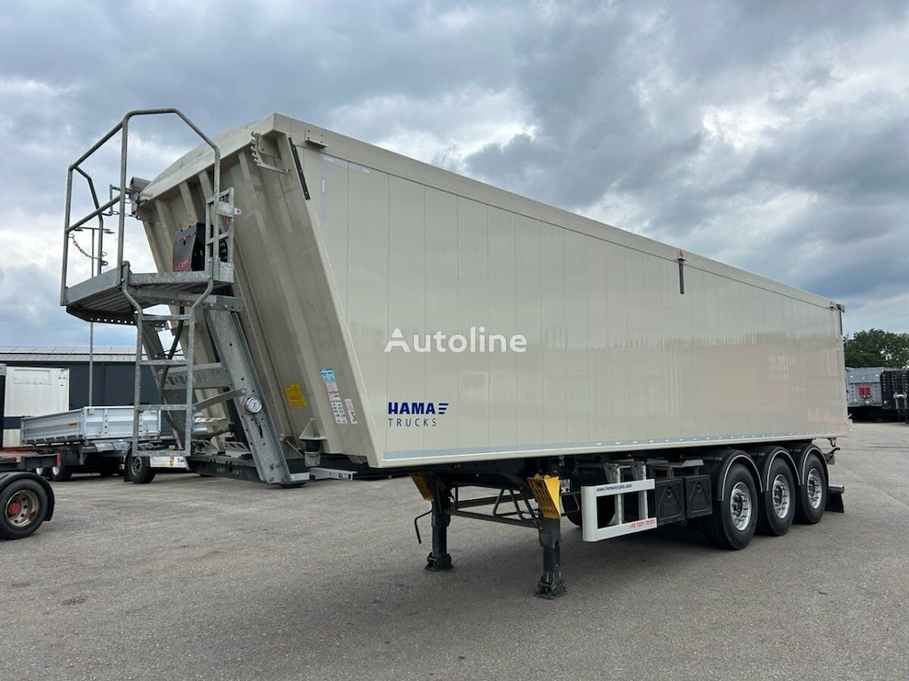 Kempf SKM 39 Alu-Kastenmulde 55m³ Rollplane poluprikolica kipera