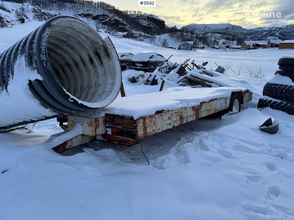 Maskinhenger for traktor prikolica za građevinske strojeve