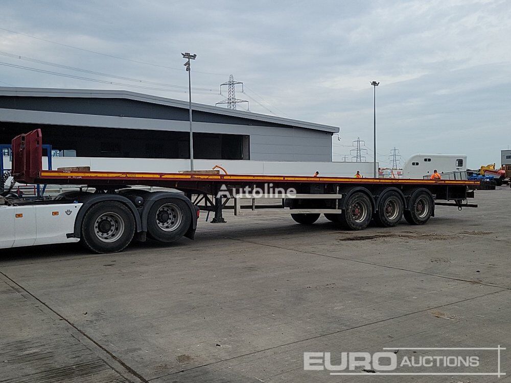 Prodaje se Montracon Tri Axle Flat Bed Trailer poluprikolicu platformu na aukciji