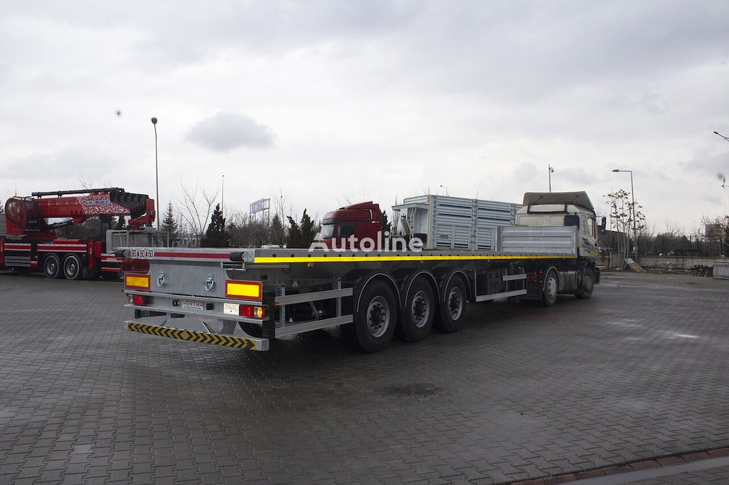 Nova Vertra New - Galvanised Platform Trailer - Steering Axle Option - 2025 poluprikolica platforma