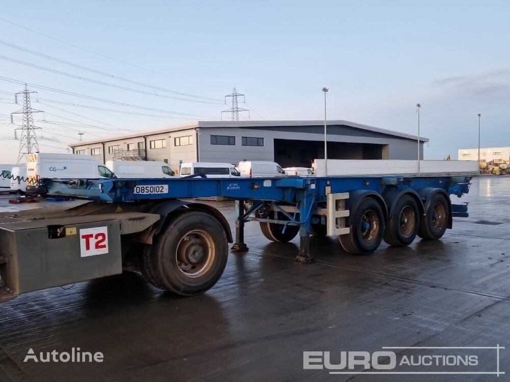 Prodaje se SDC Trailer Tri Axle Skeleton Trailer poluprikolicu platformu na aukciji