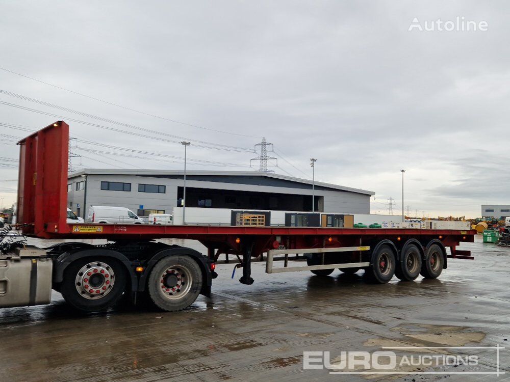 Prodaje se SDC Trailer Tri Axle Extendable Flatbed Trailer poluprikolicu platformu na aukciji