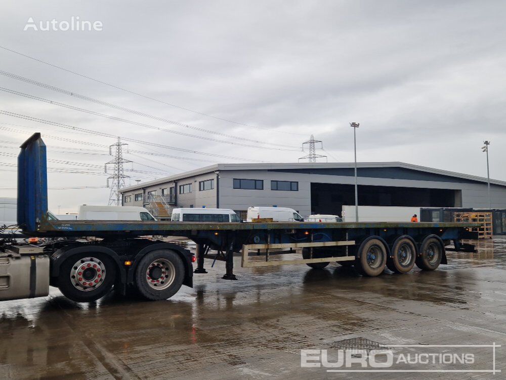 Prodaje se SDC Trailer Tri Axle Extendable Flatbed Trailer poluprikolicu platformu na aukciji