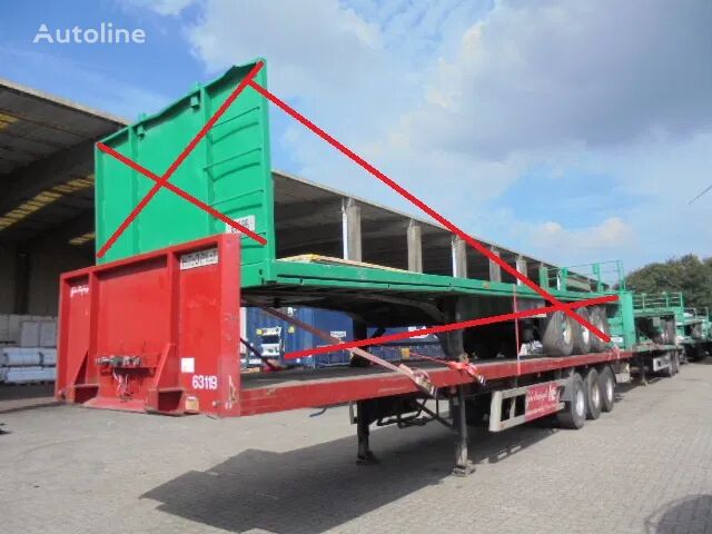 Fruehauf ONCR 39-327 A poluprikolica platforma