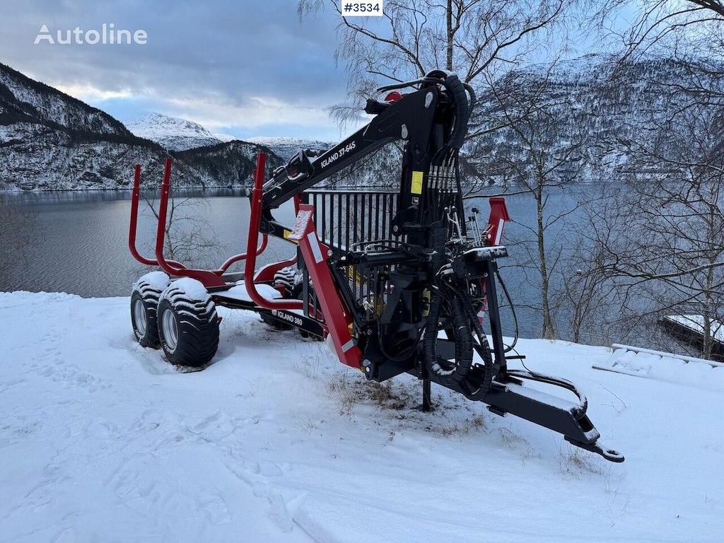 Igland 380 Swingtrac šumarska prikolica