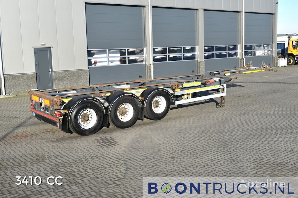 Van Hool 3B0071 | 2x20-30-40-45ft HC * LIFT AXLE * 2x EXTENDABLE poluprikolica za prevoz kontejnera