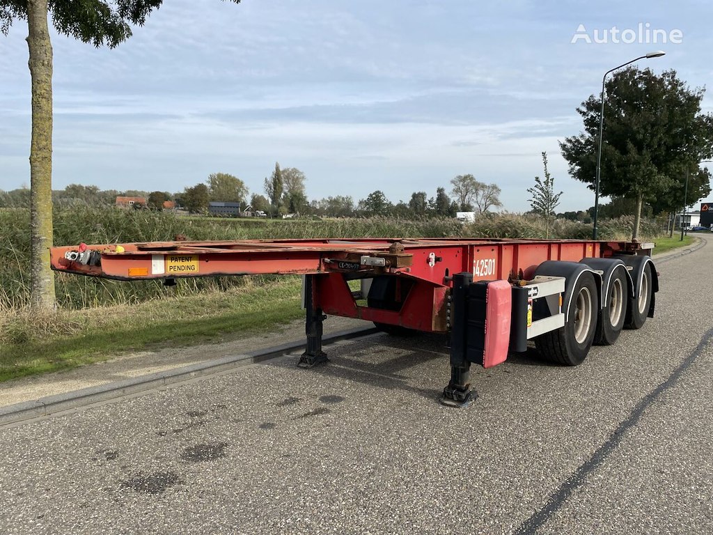 Van Hool Tankcontainerchassis poluprikolica za prevoz kontejnera