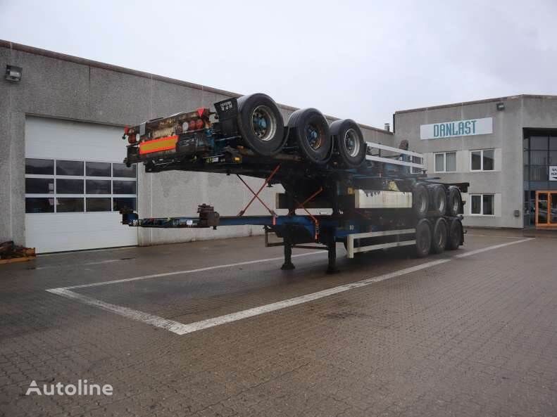 Krone Containerchassis poluprikolica za prevoz kontejnera