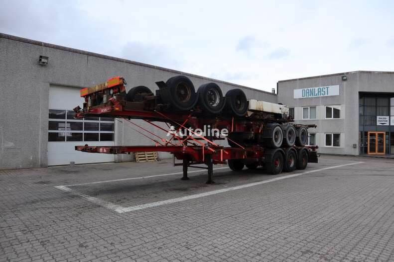 Krone Containerchassis poluprikolica za prevoz kontejnera