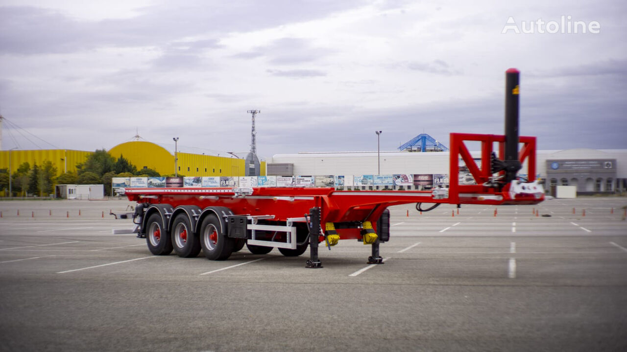 Nova Ny - 40 ft tipcontainertrailer - SAF Axle - 2025 poluprikolica za prevoz kontejnera