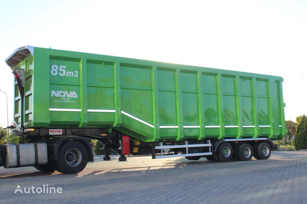 Nova Nova New - Jumbo Tipper Trailer for Scrap - 40-85 m3 - Hardox - 2025 poluprikolica za prevoz metalnog otpada