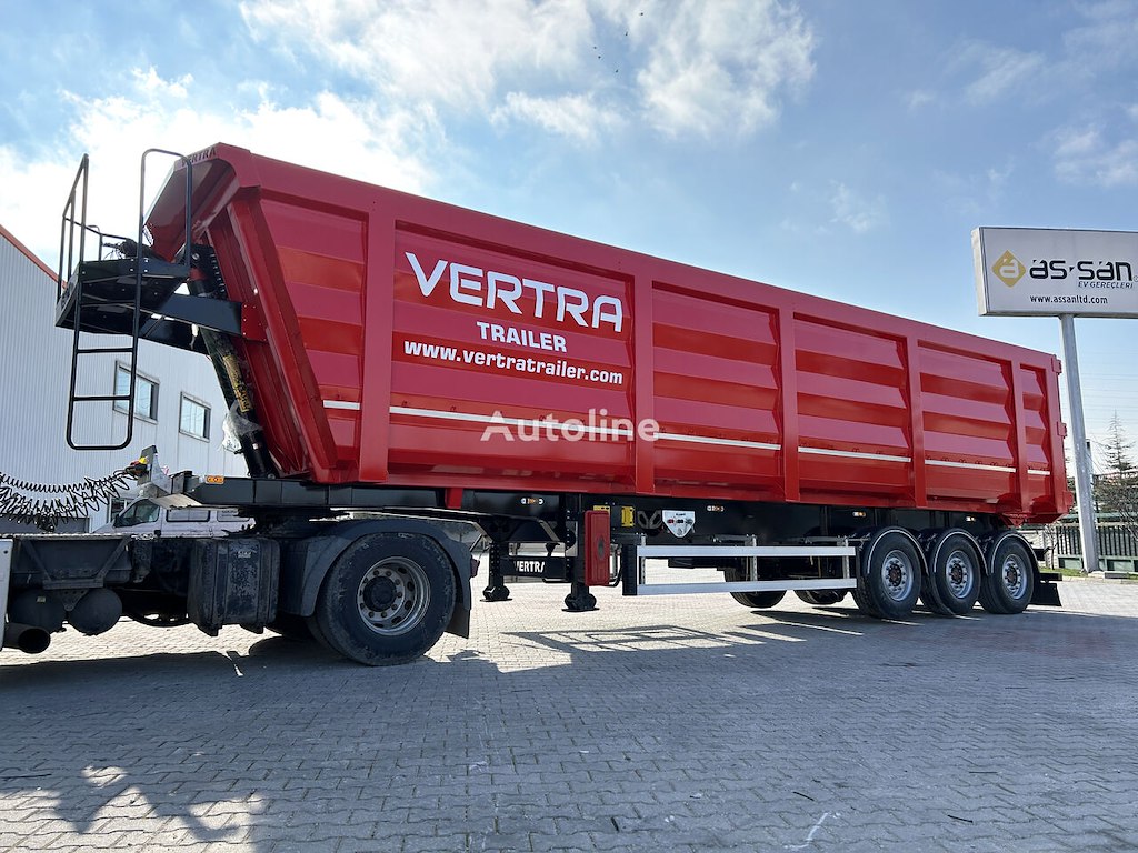 Nova Vertra New - 50 To 85 M3 Hardox Scrap Metal Carrier - 2025 poluprikolica za prevoz metalnog otpada