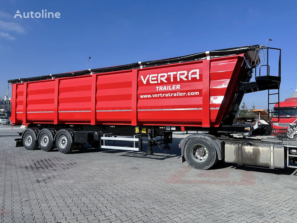 Nova Vertra New - Scrap Tipper Trailer For Recycling - Hardox TUF500 - 2025 poluprikolica za prevoz metalnog otpada