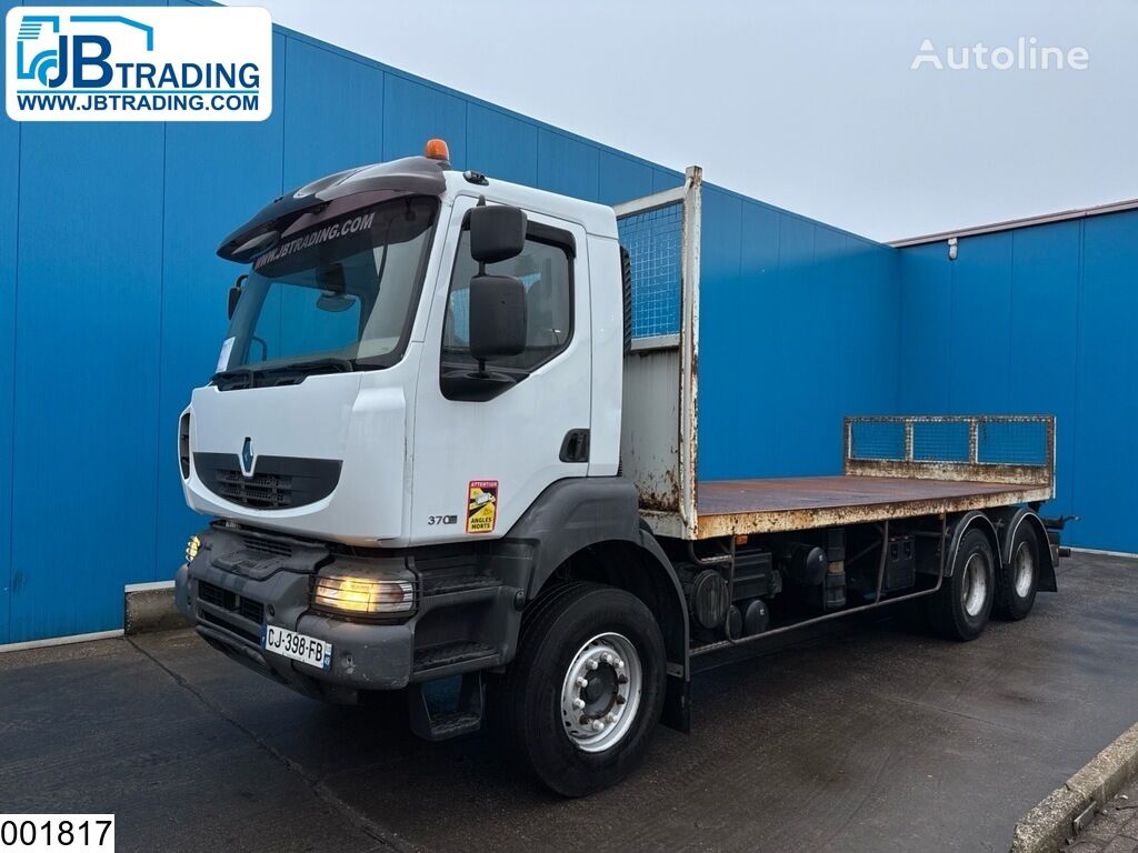 Renault Kerax 370 Dxi 6x4, Manual, Steel suspension kamion s ravnom platformom