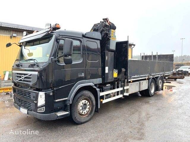 Volvo FM 6x2 PALFINGER PK 42002 EURO 5 Kran Crane kamion s ravnom platformom