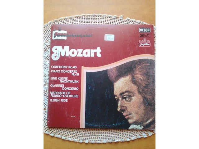 MOZART MOCART DUPLI ALBUM