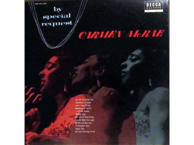 LP*: CARMEN McRAE - BY SPECIAL REQUEST (JAPAN, 1977) NM