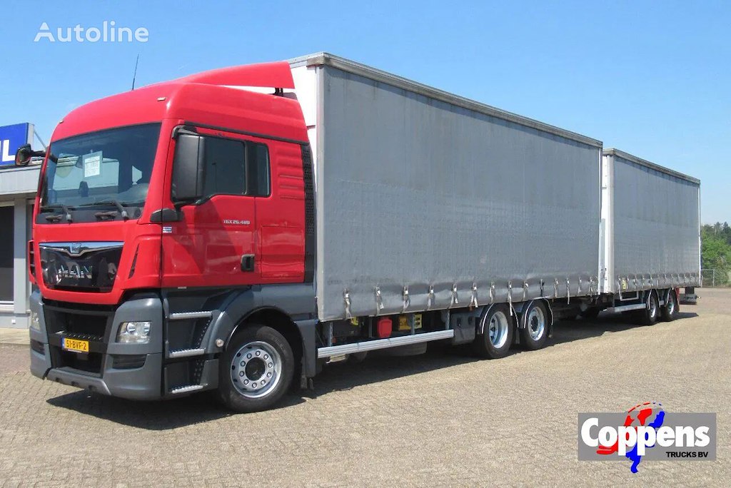 MAN TGX 26.480 6X2 Euro 6 kamion furgon