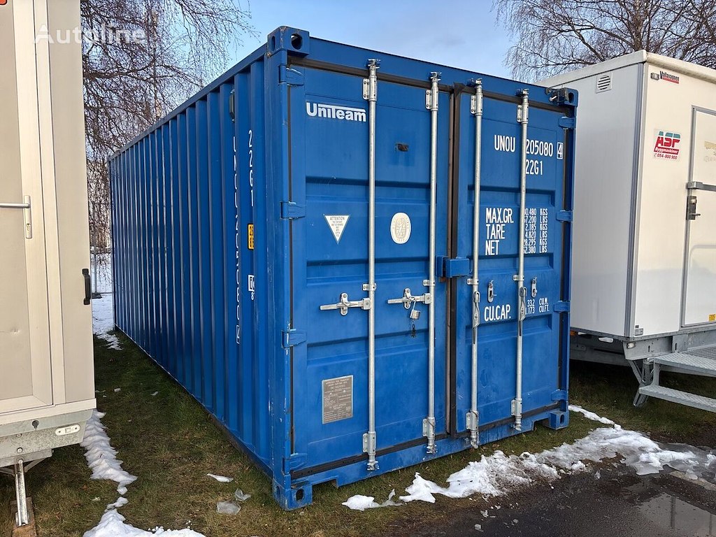 Prodaje se Isolerad 20 fots container | 2016 - inkl. innehåll säljes via au kontejner 20 stopa na aukciji