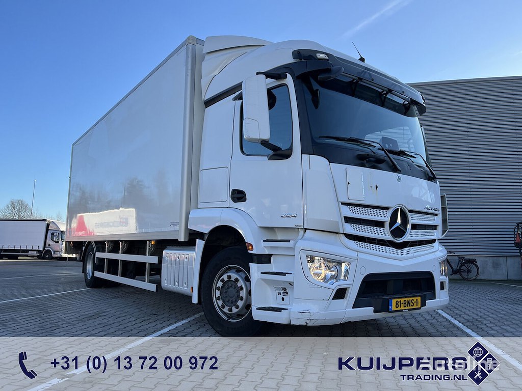 Mercedes-Benz Actros 2124 StreamSpace / 410 dkm kamion furgon