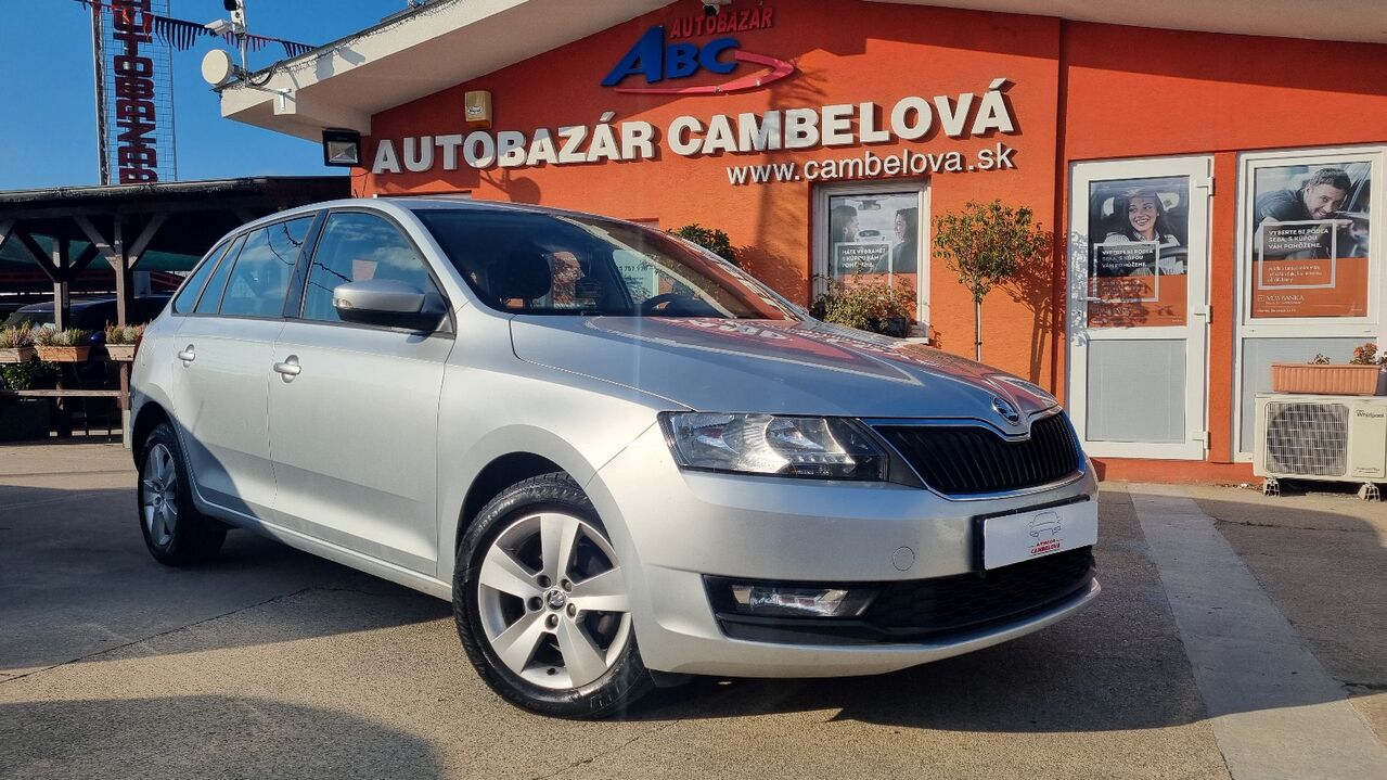 Škoda Rapid Spaceback 1,0 TSi 70KW M5 hečbek