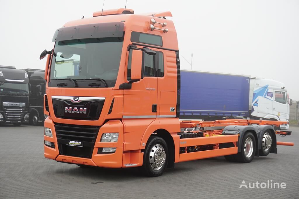 MAN TGX / 26.460 / ACC / E 6 / XXL / BDF / 7.15 , 7,45 M / OŚ SKRĘTN kamion šasija