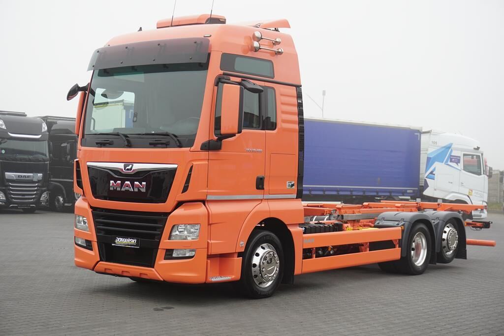 MAN TGX / 26.460 / ACC / E 6 / XXL / BDF / 7.15 , 7,45 M / OŚ SKRĘTN kamion šasija