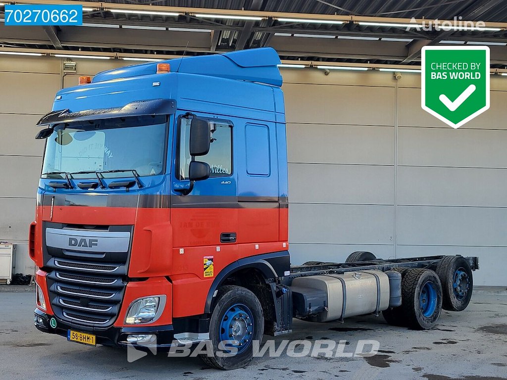 DAF XF 440 6X2 SC ACC Liftachse 2x Tanks Euro 6 kamion šasija