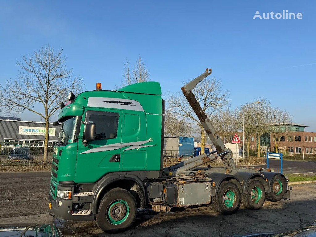 Scania G490 8X4-4 - EURO 6 + MEILLER RK 20 67 HOOK + REMOTE kamion rol kiper