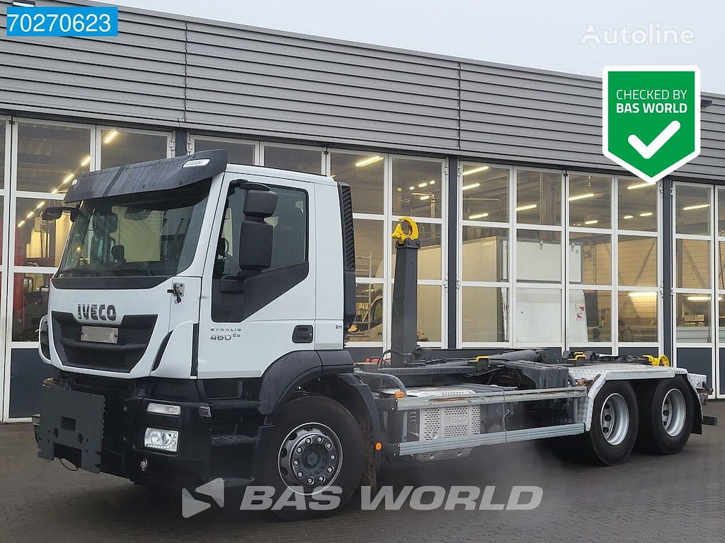 IVECO Stralis 460 6X2 20T Marrel Hooklift ActiveDay ACC Automatic Euro kamion rol kiper