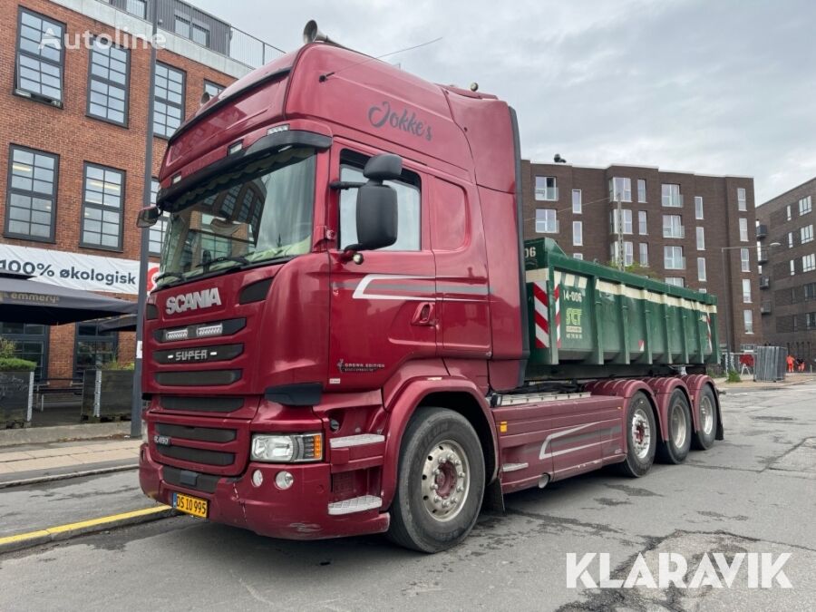 Prodaje se Scania P,g,r-serien rol kiper sa kukom na aukciji