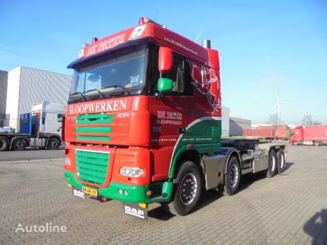 DAF XF 105 410 FAD 8X4 STEEL SUSPENSION kamion rol kiper