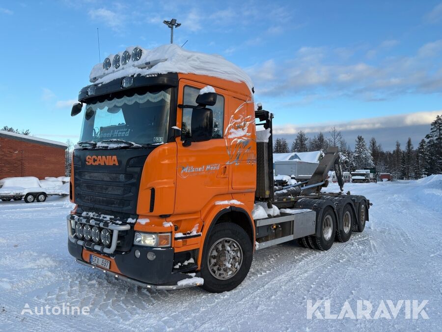 Prodaje se Scania 480R rol kiper sa kukom na aukciji