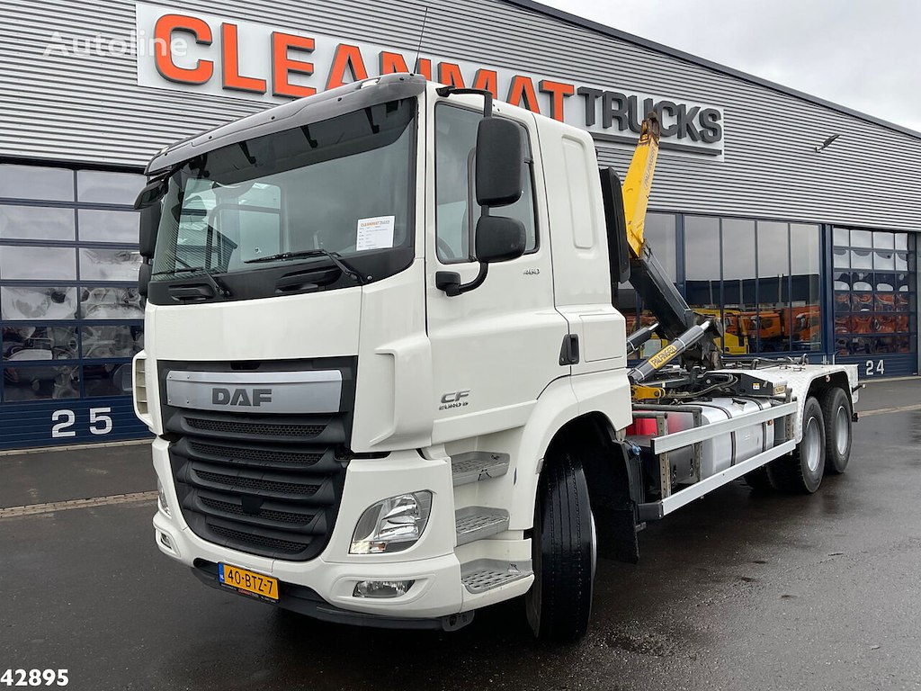 DAF FAS CF 460 Euro 6 Palfinger haakarmsysteem kamion rol kiper