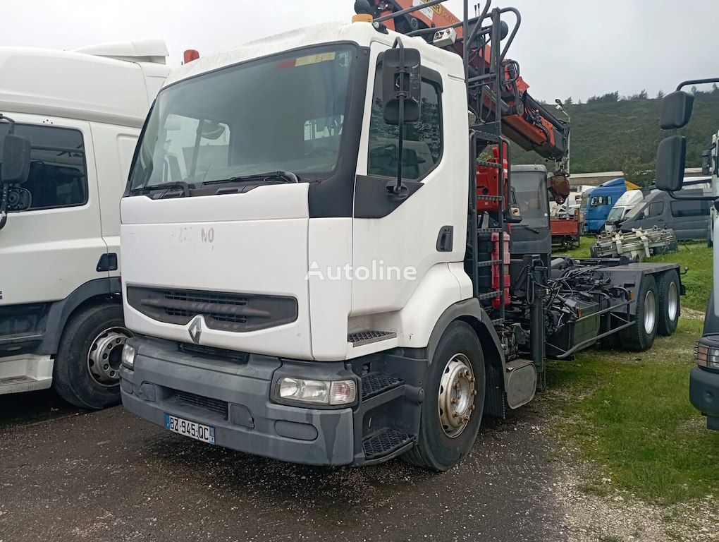 Renault PREMIUM 385 . 26 Renault C / Grua kamion rol kiper