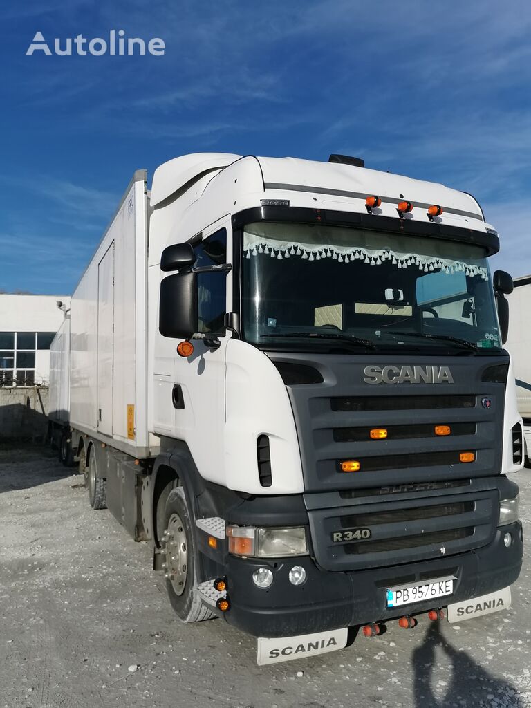 Scania P340 kamion hladnjača + prikolica hladnjača